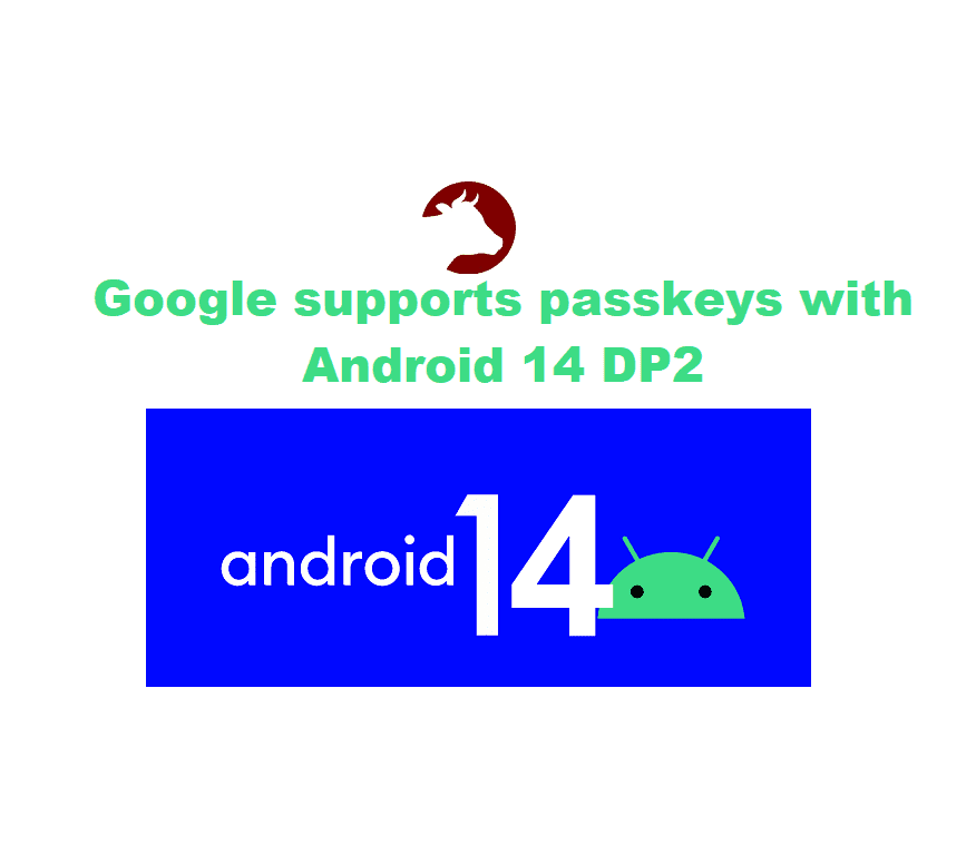 Google supports passkeys with Android 14 DP2 Google supports passkeys with Android 14 DP2